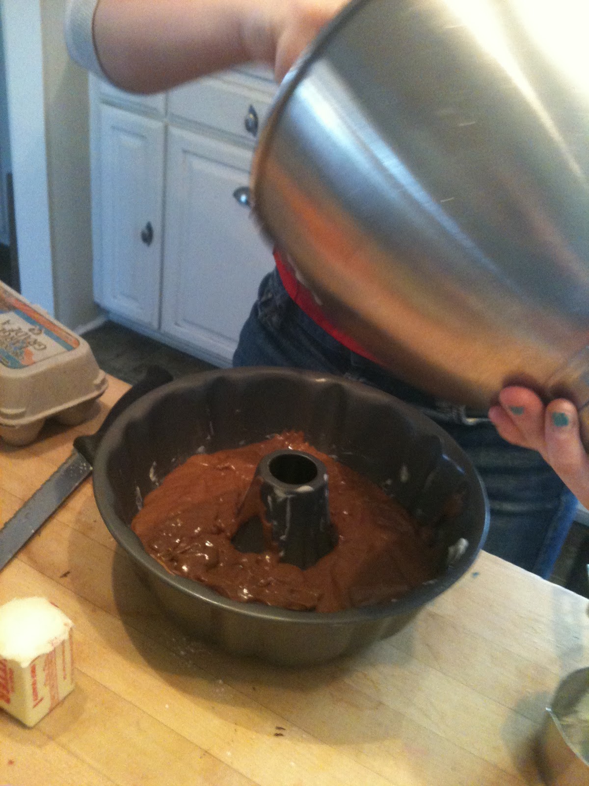 Delightful Gourmet: Marshmallow Chocolate Cake