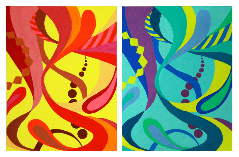 myseptember12th: Warm & Cool Tone - Poster Color