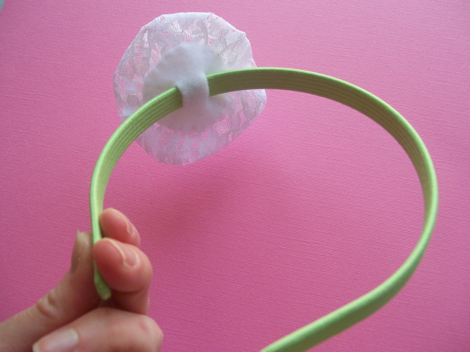 Serving Pink Lemonade: Spring Headband
