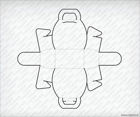 Moldes de carteras de cartulina - Imagui