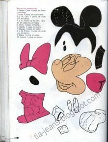Moño de Minnie Mouse - Imagui
