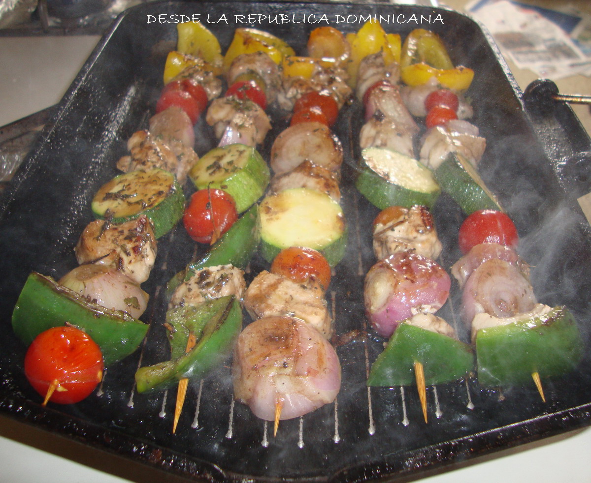 Receta de cocina: Pinchos : DESDE LA REPÚBLICA DOMINICANA