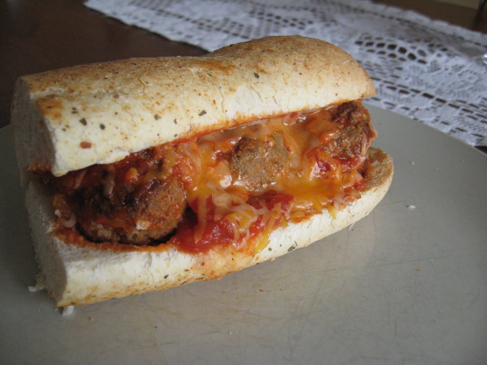 Recettes de Flipp: Sandwich aux boulettes de viandes