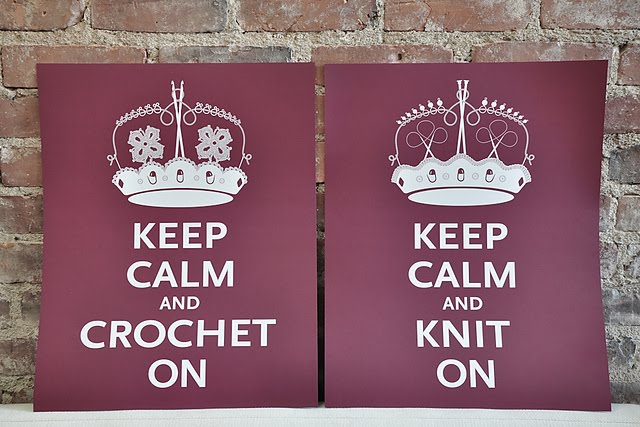 Las Teje y Maneje: KEEP CALM AND CROCHET ON