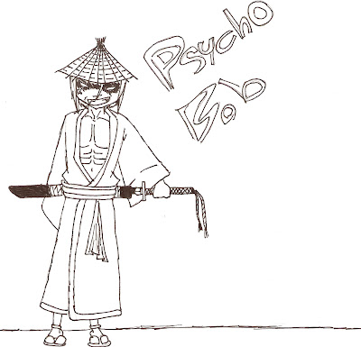 Random Manga Drawings: Psycho Bob