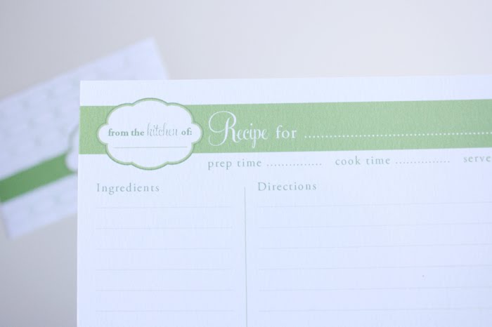 Introducing Recipe Cards & Labels – Ashlee Proffitt
