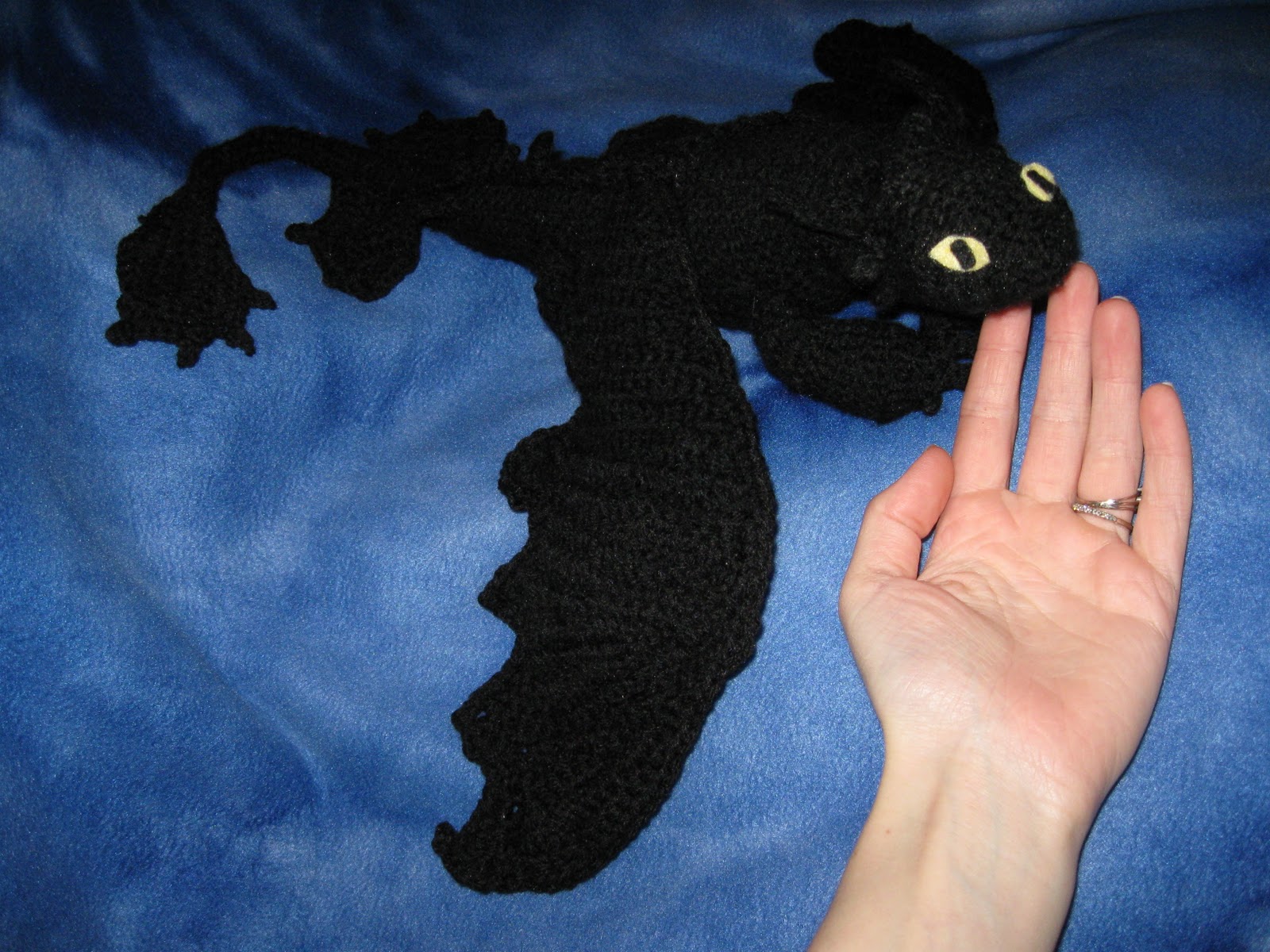 Mostly Nerdy Crochet: Presenting Toothless