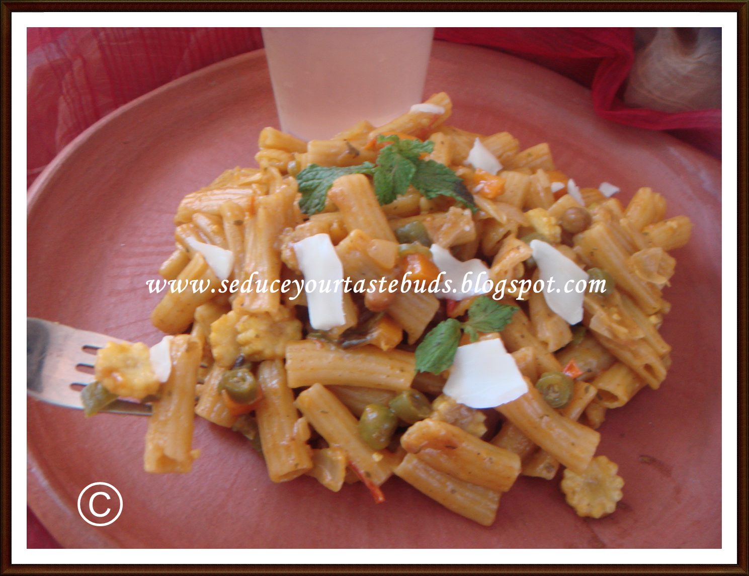 Full of Fiber Pasta - Seduce Your Tastebuds...