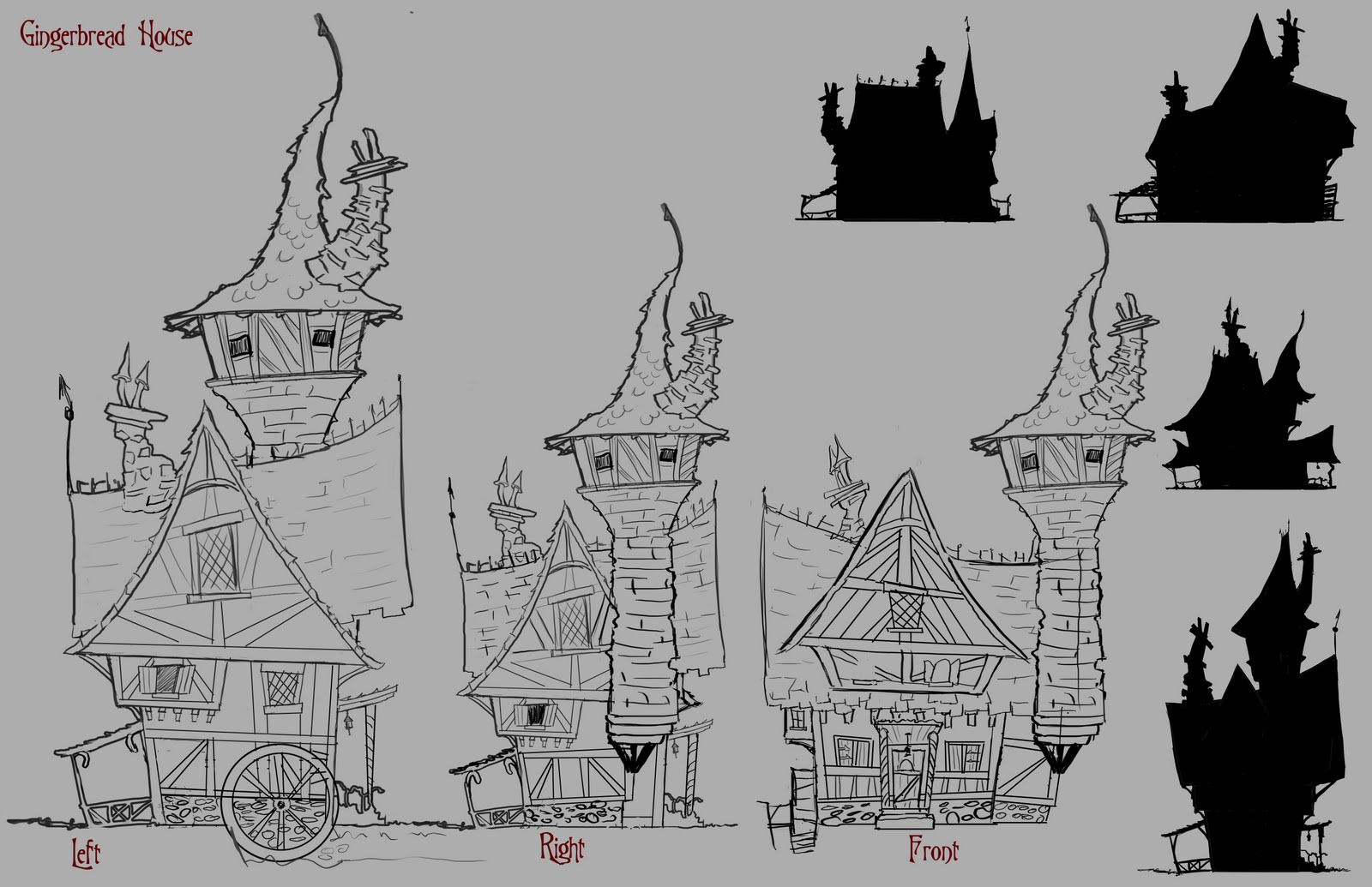 Hansel and Gretel: Witch House Designs