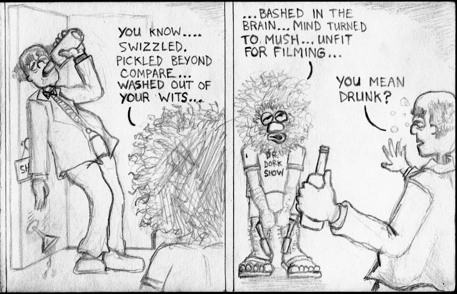 HUNGRY COMIX: DR. DORK COMIC STRIP #3