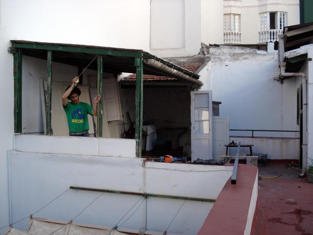 Cómo hacer un cuarto en la azotea sin mucho peso extra