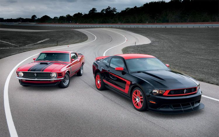 Ford Mustang Boss 1969-2012