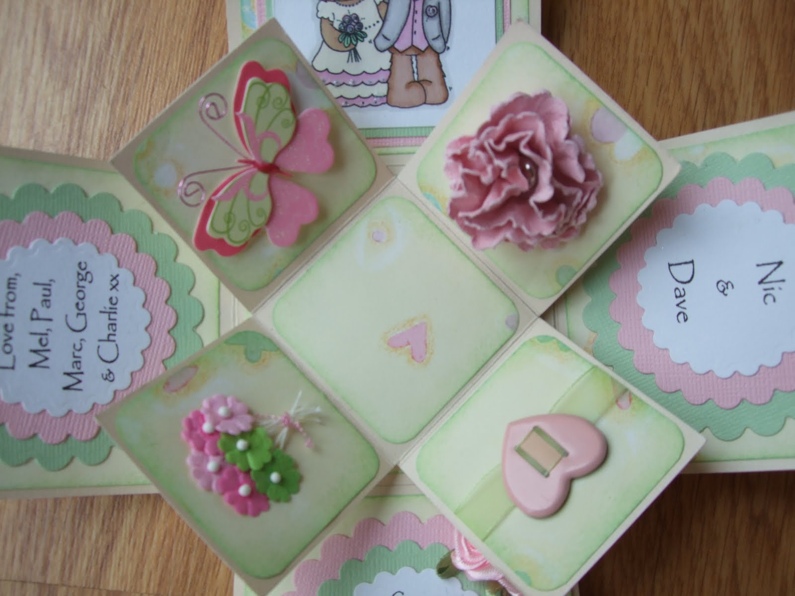 Sticky Bits of Paper: Exploding box card