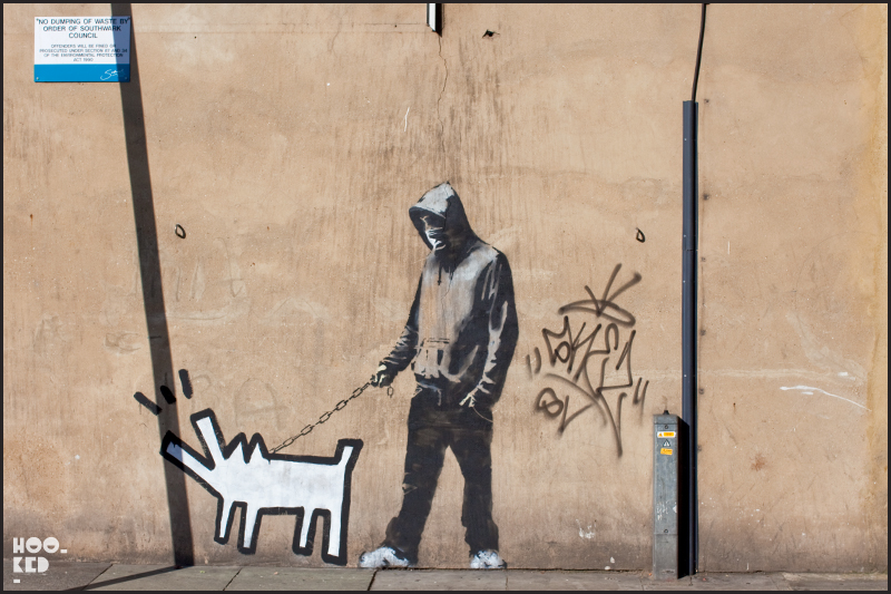 Banksy South London Street Art | Hookedblog - Street Art from London ...