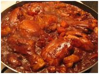 Cuaderno de Cocina: Pollo con Mandarinas y Chocolate