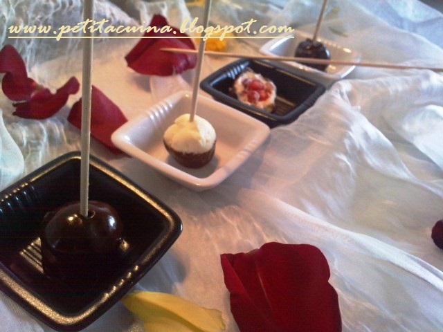 Petita Cuina: BOMBONS DE MAGRANA I MASCARPONE.... ¿ Ferrero magrané ...