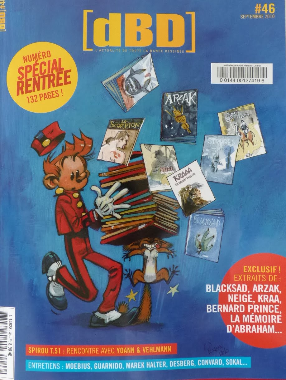 Médiathèque - Lisieux - Le blog: J’ai lu dBD, le magazine de la bande ...