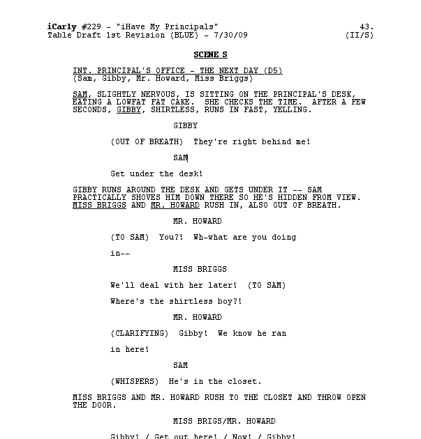 DanWarp - Dan Schneider: FUN FACTS About "iHave My Principals"