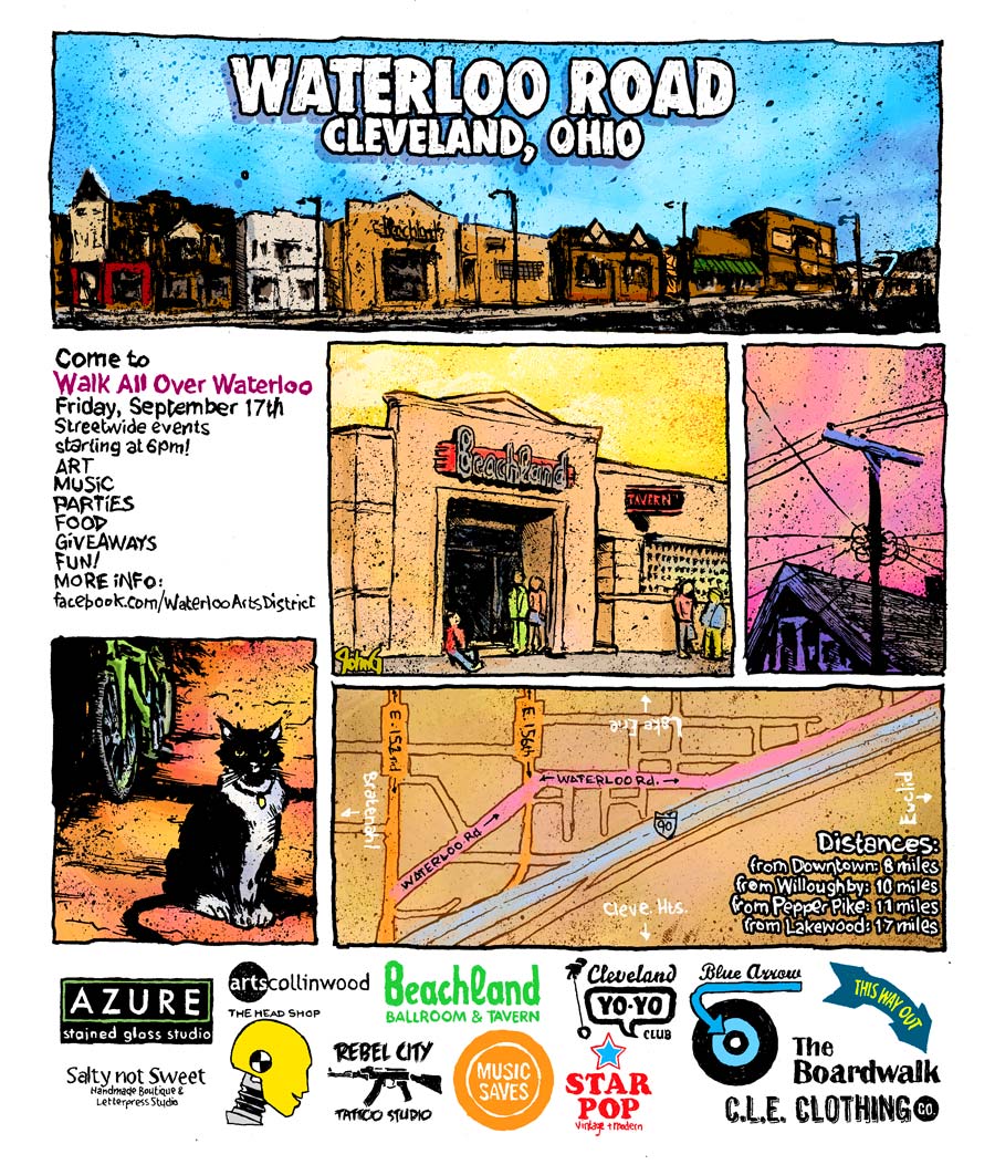 ninepanelgrid: Welcome to Waterloo Road, Cleveland, Ohio