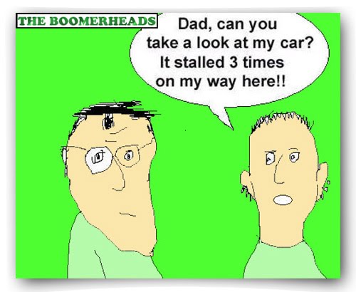 The Boomerheads ------- A Baby Boomer Comic Strip