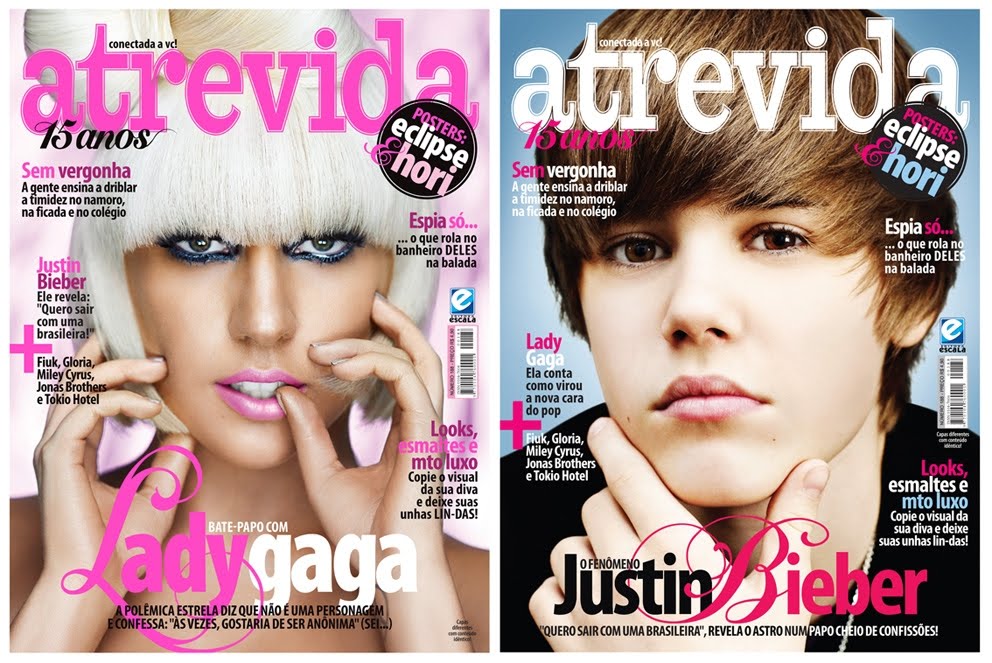 O Importante É Como Você Se Vê: Capas das revistas Atrevida ...
