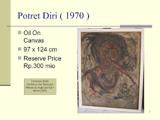 INDONESIA AND ANTIQUE: Indonesian Maestro AFFANDI painting FOR SALE