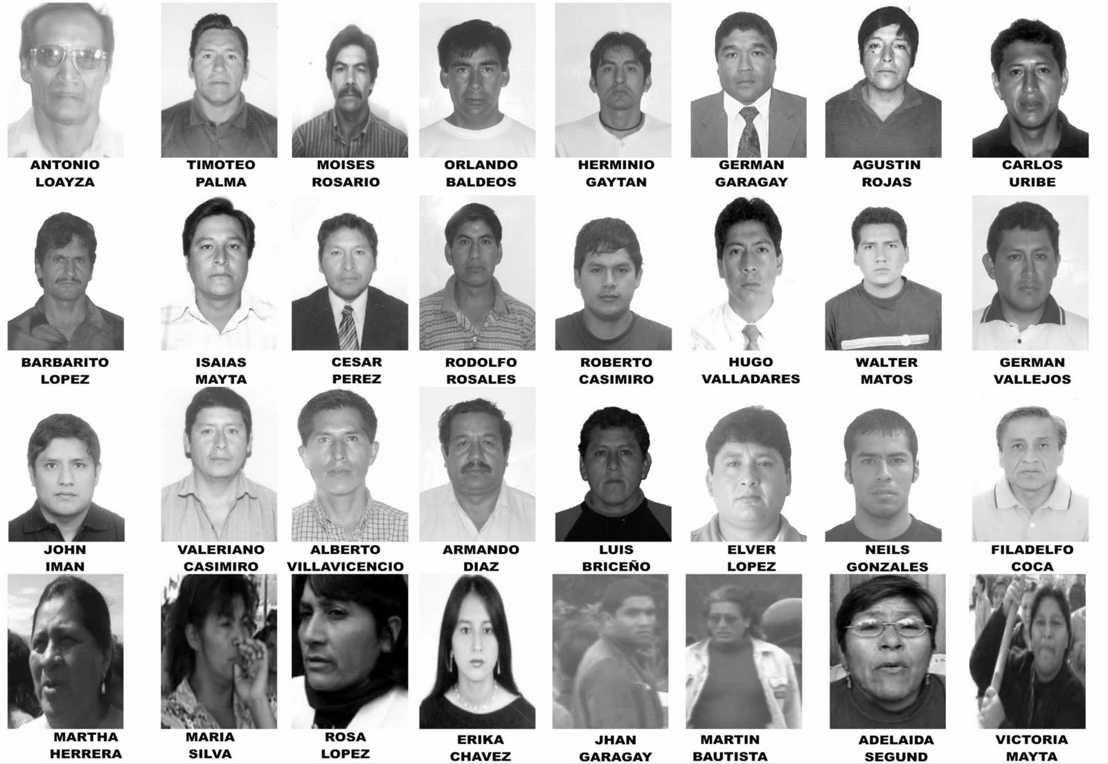 POR LA PAZ DE ANDAHUASI: noviembre 2009