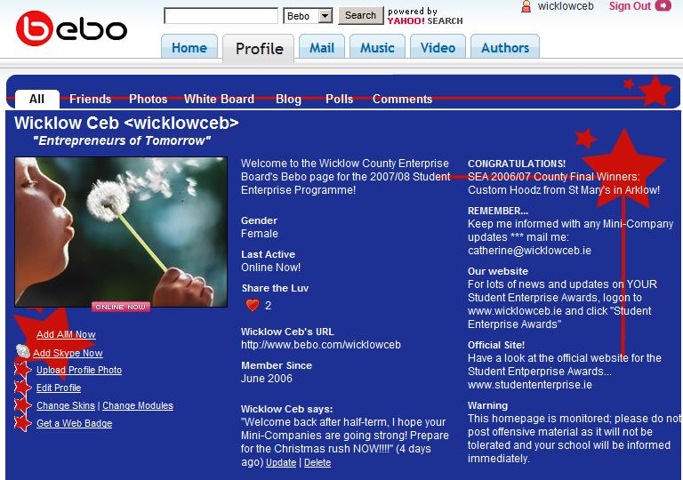 Everything & Nothing: Myspace and Bebo