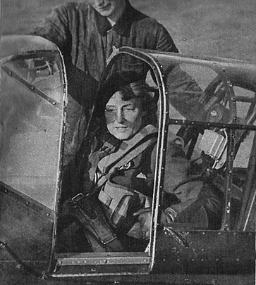 German Female Pilot Melitta von Stauffenberg
