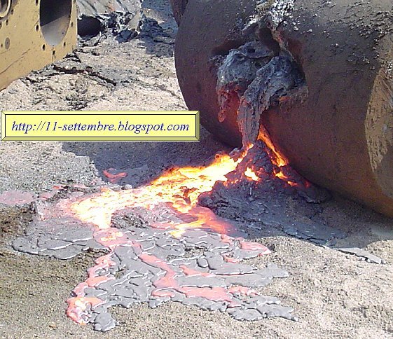11 Settembre: "Molten metal pools" may have simple explanation