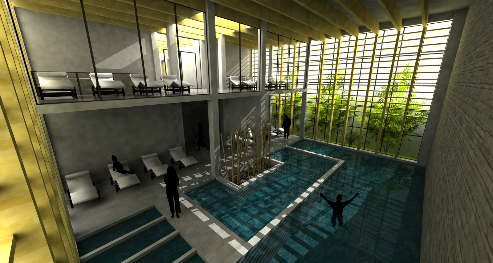 PS ARQUITECTURA 3D: Proyecto SPA Centro de Concepción.