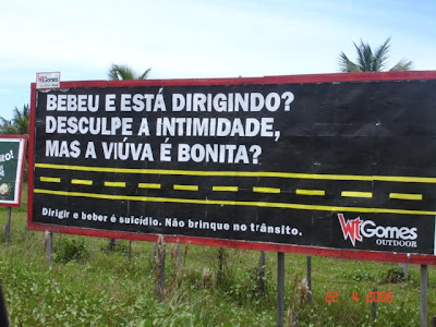 designadamente: Campanha contra o álcool no Brasil