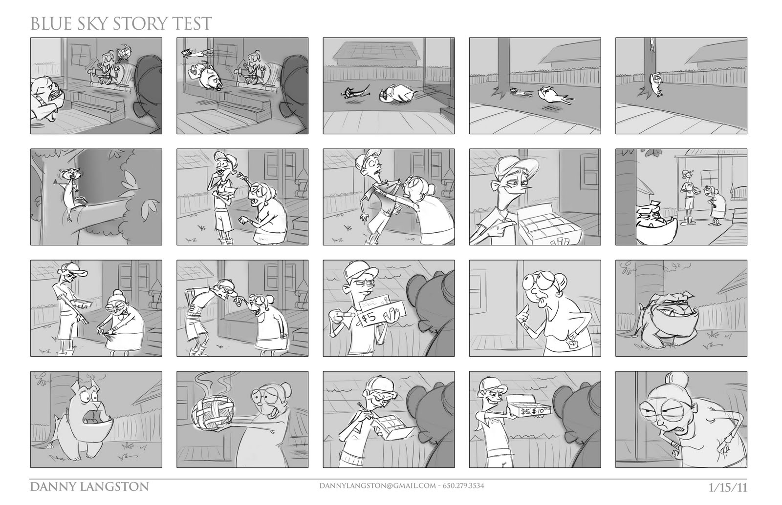 Danny Langston: Blue Sky Story Test