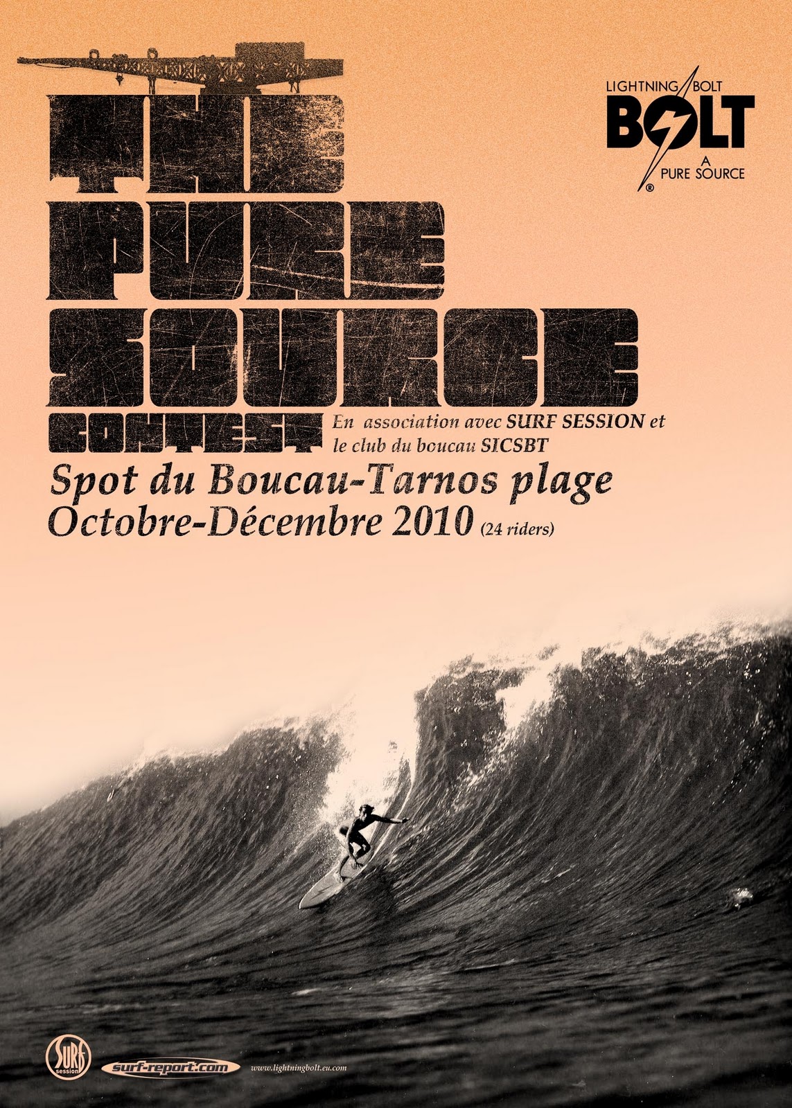 Lightning Bolt Europe: The Pure Source Contest 2010 - Boucau-Tarnos