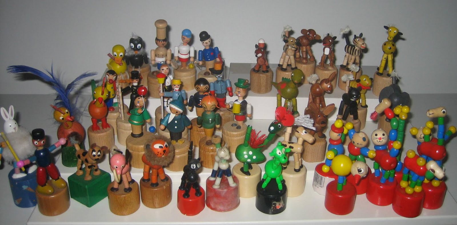 Pomsie's Push Puppets: Snapshot of my collection!