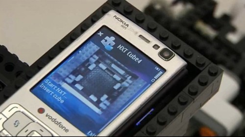 Bloogle de Multimédia: Lego Mindstorm + Nokia N95 = Cubo Rubik