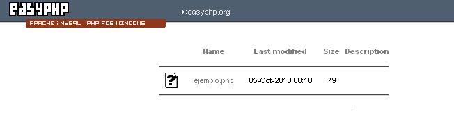 site - informatica: Crear un servidor web local con EasyPHP