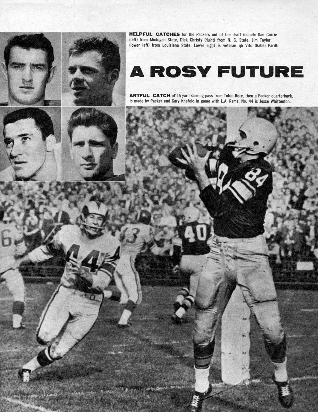 PACKERVILLE, U.S.A.: Dell’s Pro Football — 1958 Season