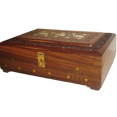 Ethnic Indian Decor: Wooden Boxes -Indian way of storing jewellery and ...