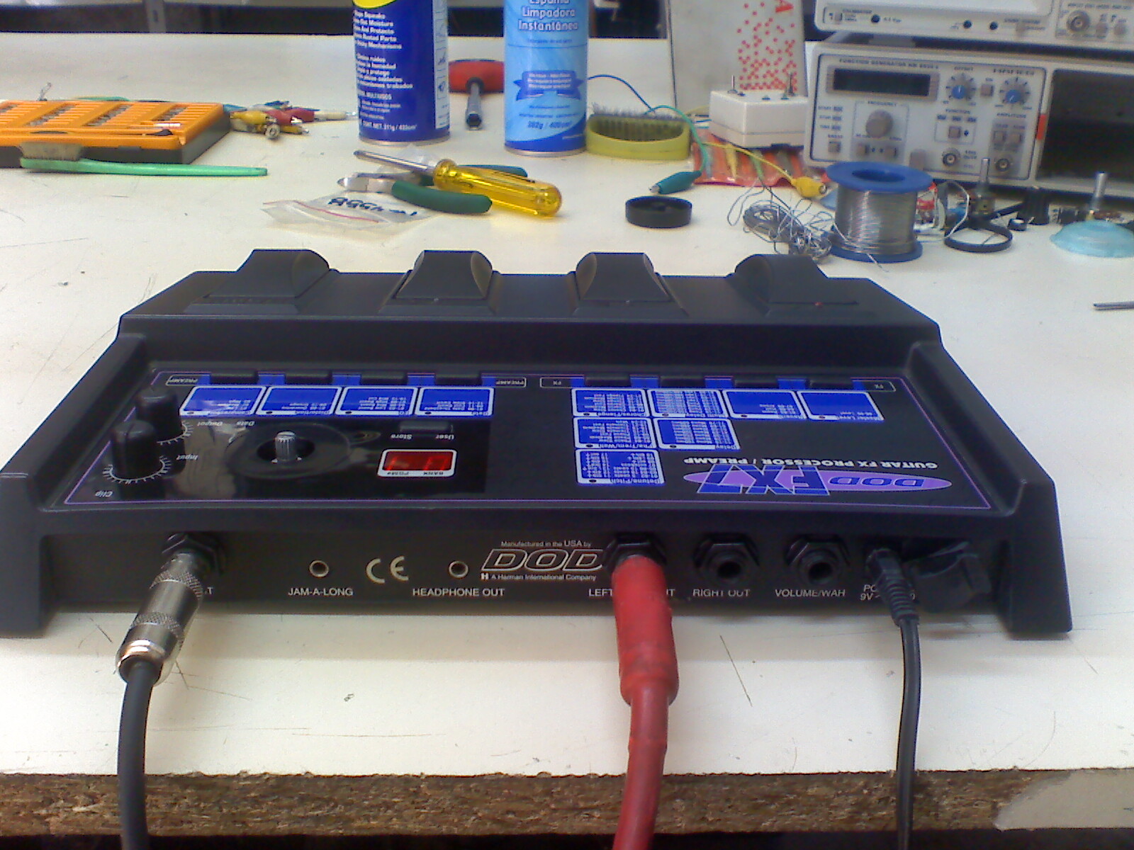 GEAR Electronica: Pedal de efectos DOD "FX7"