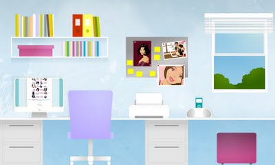 Organização e Cia.: Organizando o local de estudo