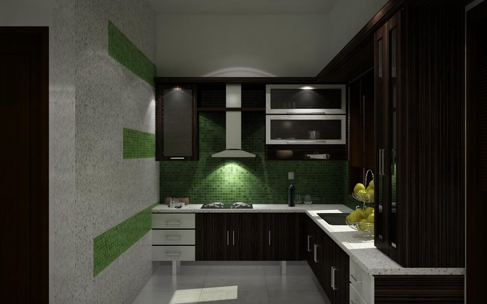 DESAIN ARCHITECTURE & INTERIOR: INTERIOR KITCHEN SET,PANTRY DAN R.MAKAN