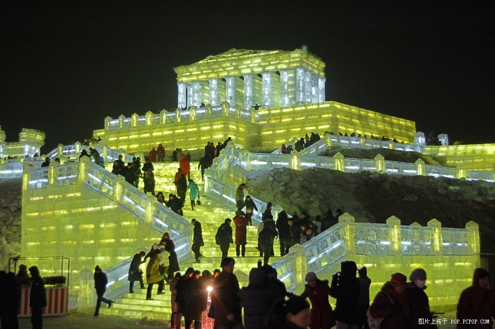 SomeWhereOverTheRainbow: Ice Buildings (Whole Building is built of ice)