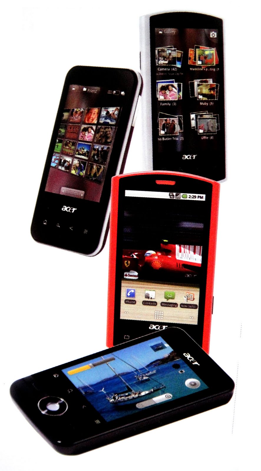 Gmy Dotcom 3838 Acer Launches 4 Android Smartphones