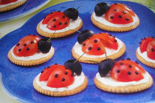 What's for supper Mom?: Ladybug Appetizers