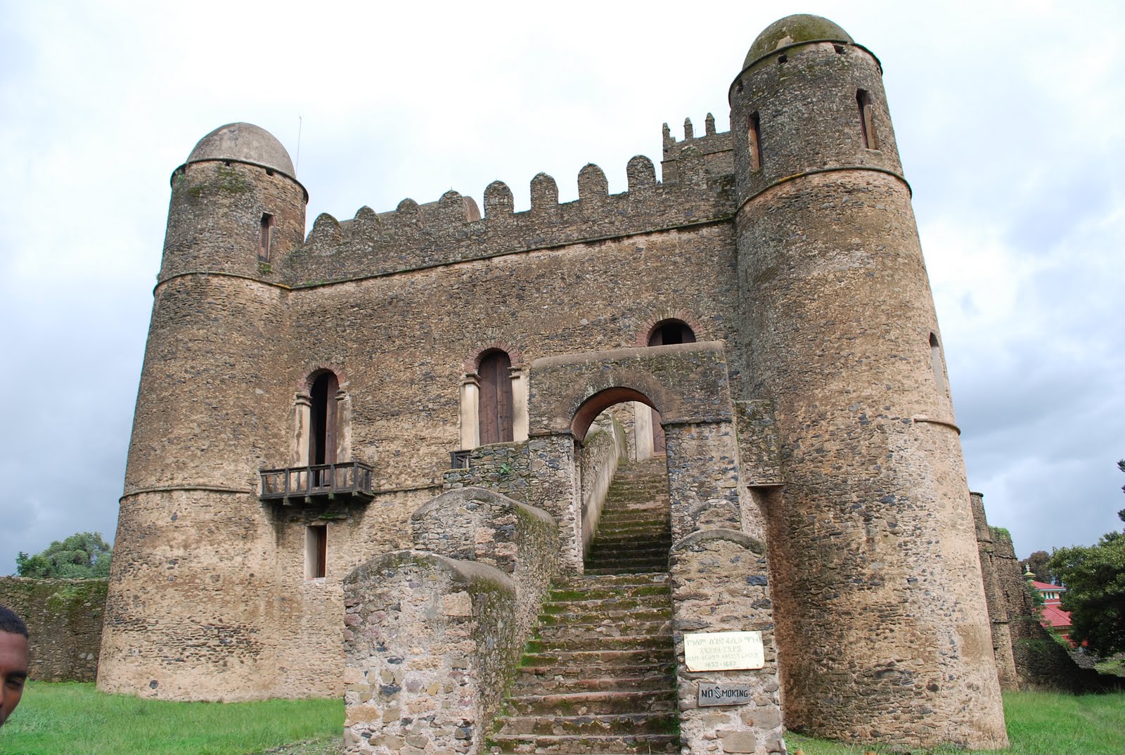 Joel in Ethiopia Historical Routes 2010: Gonder Castle