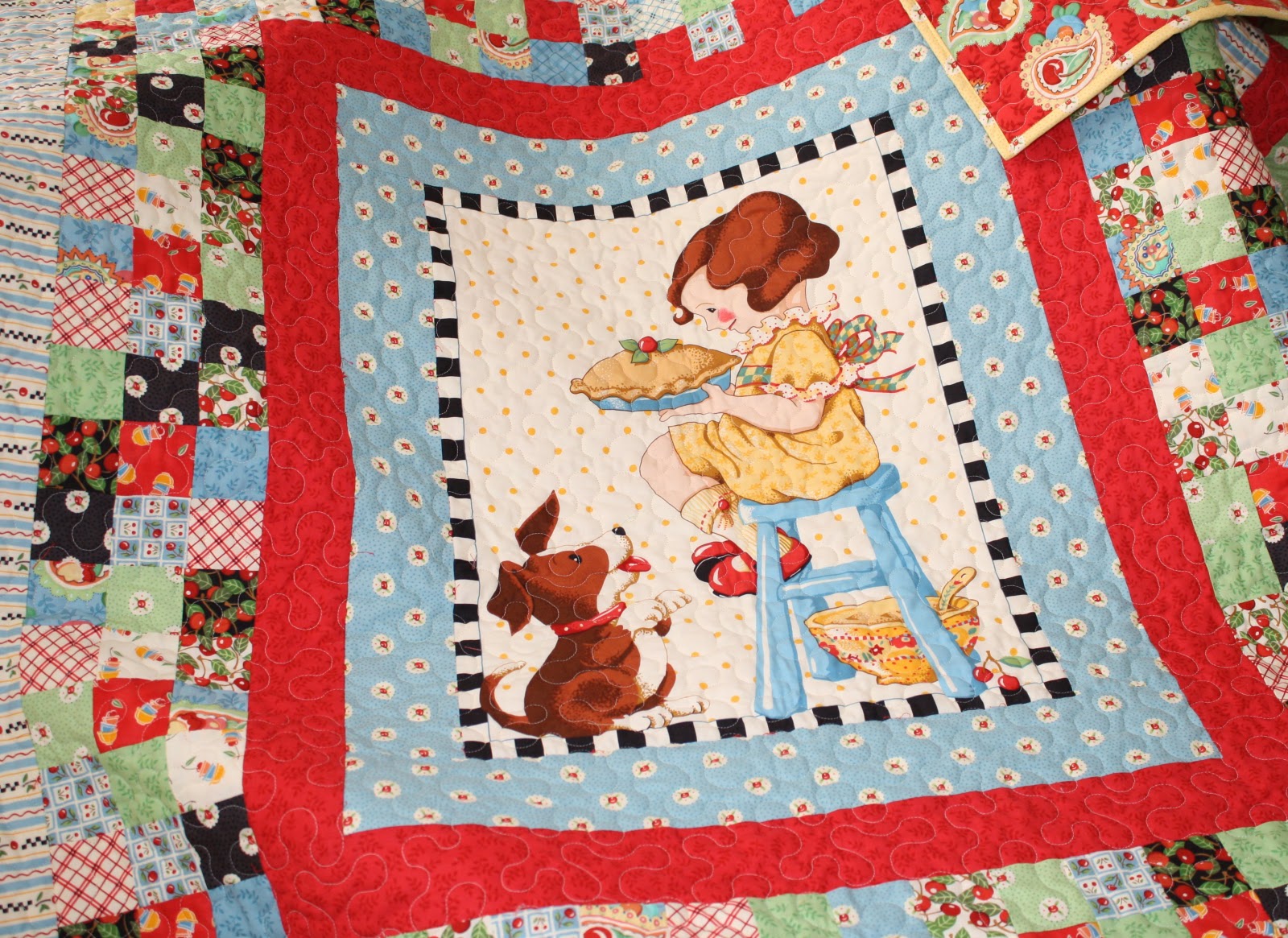 Just Let Me Quilt: Mary Englebret Quilt-Completed!