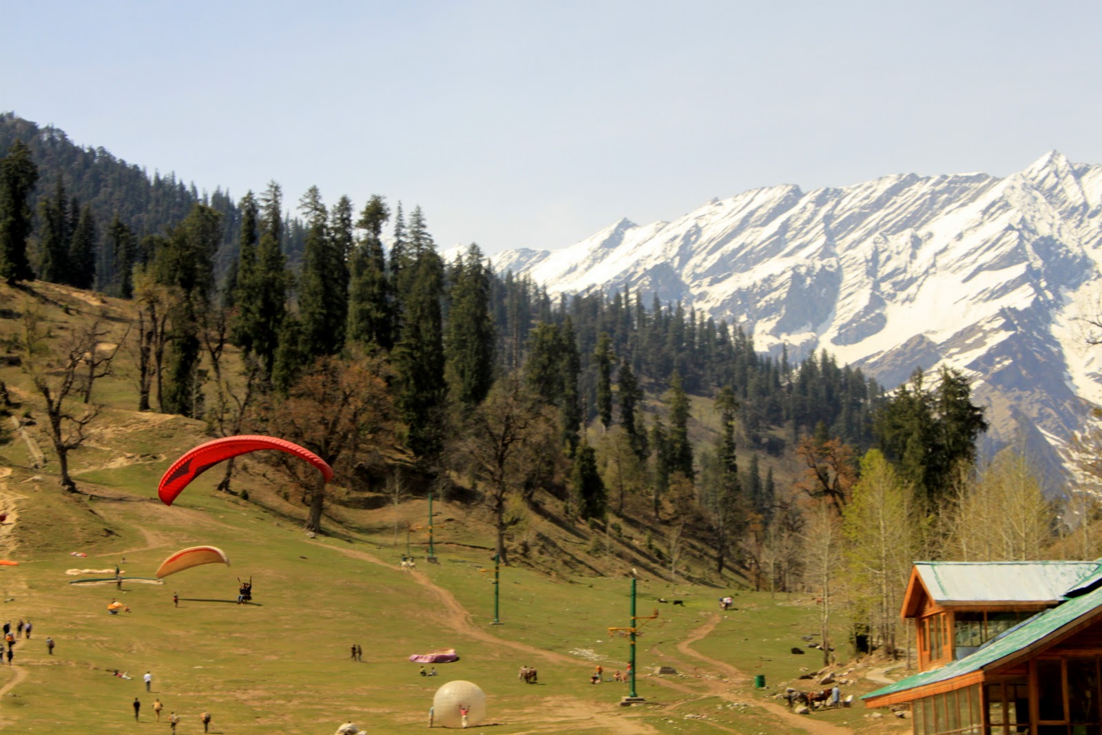 My Third Eye: Solang Valley - Adventure with Paragliding and Zorbing