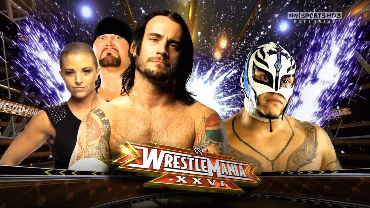 Cartelera de WrestleMania 26 | WWE Daily News