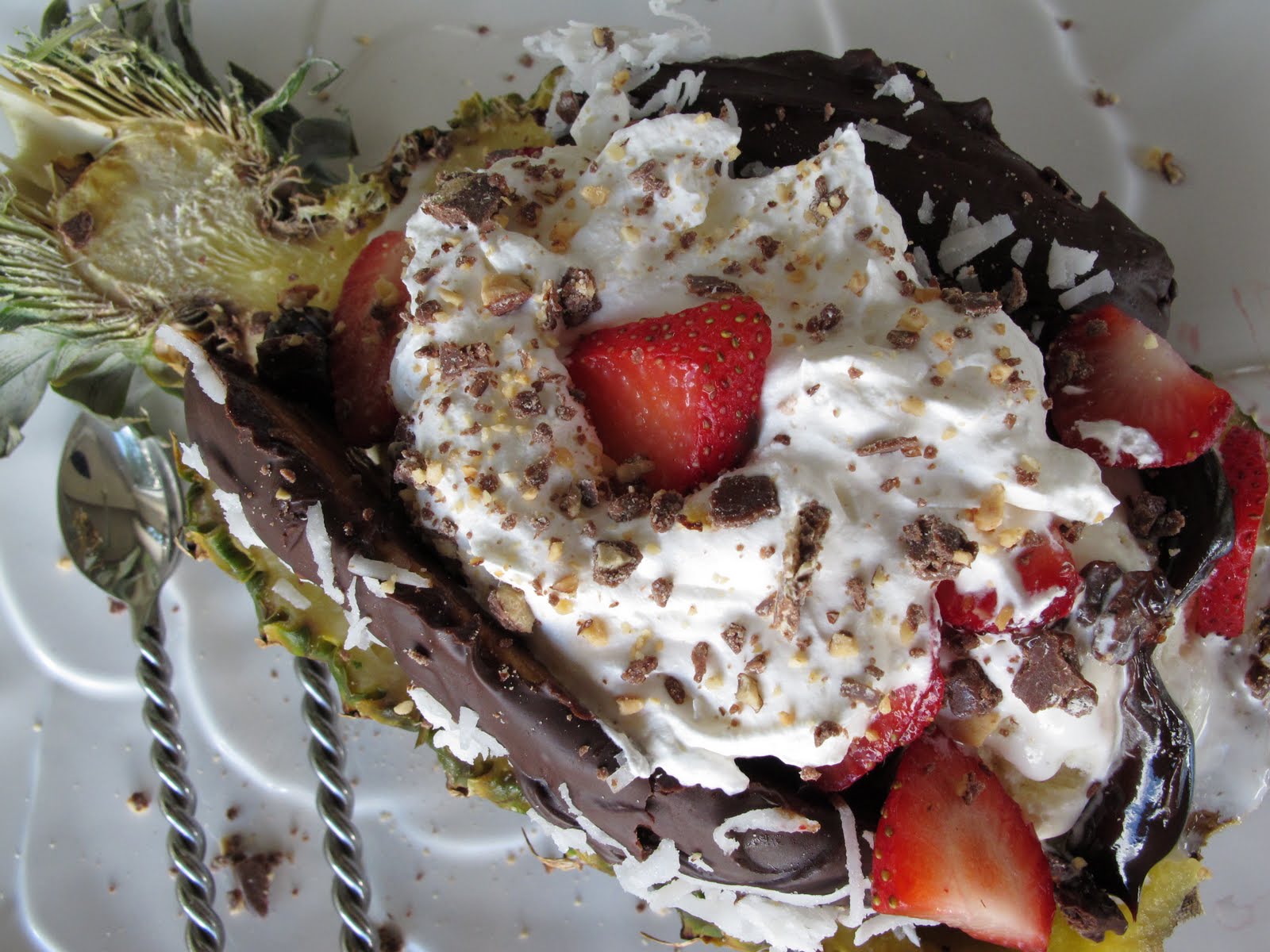 Grand Wailea's Pineapple Banana Split - Purple Chocolat Home